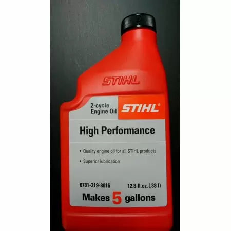 Stihl high performance 50:1 2-Cycle Oil 1- 5 Gal Mix 12.8oz - Virginia - Maryland - West ...