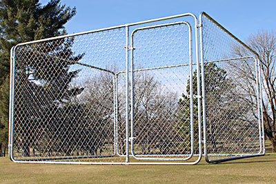 Stephens Pipe SPS Bronze Kennels 10'Wx 10'L x 6'H Complete Kennel ...