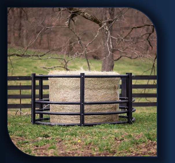 Neat Brothers Poly Round Bale Feeder - Virginia - Maryland - West ...